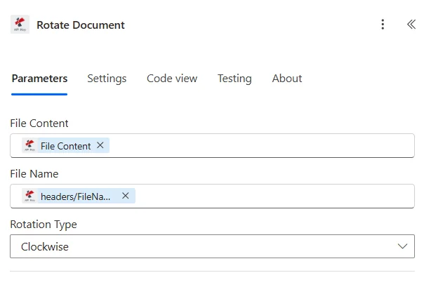 Rotate Document in Power Automate | PDF4me